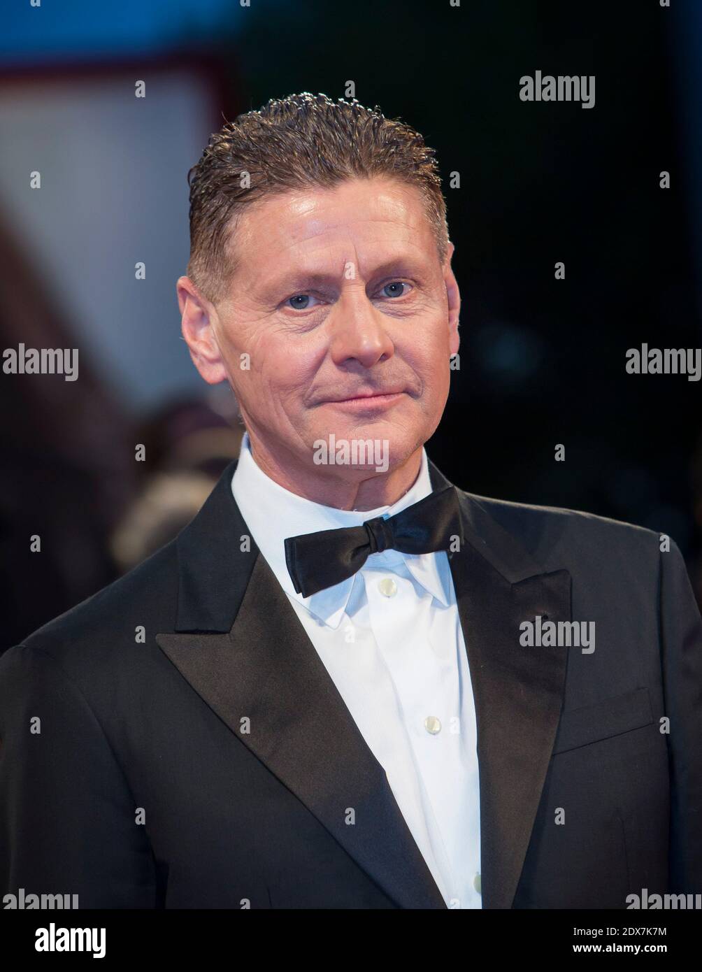 Andrew Niccol arriving for the premiere of the film Good Kill at the ...