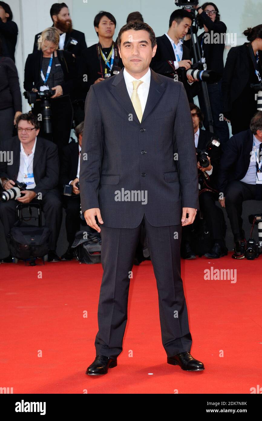 Naji Abu Nowar arriving for the closing ceremony of the 71st ...