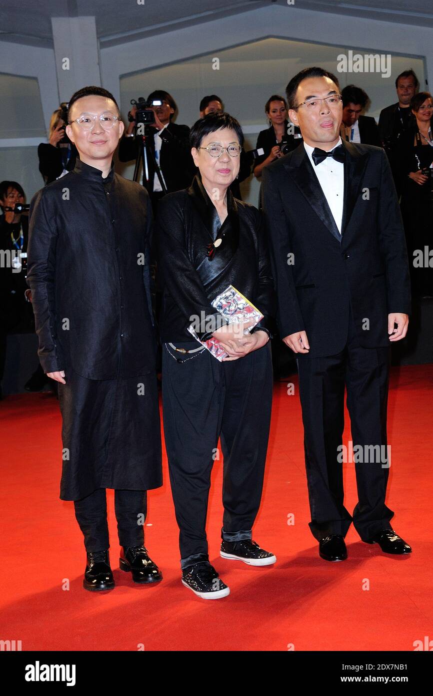 Director Ann Hui and guests attending the the premiere for the film ...