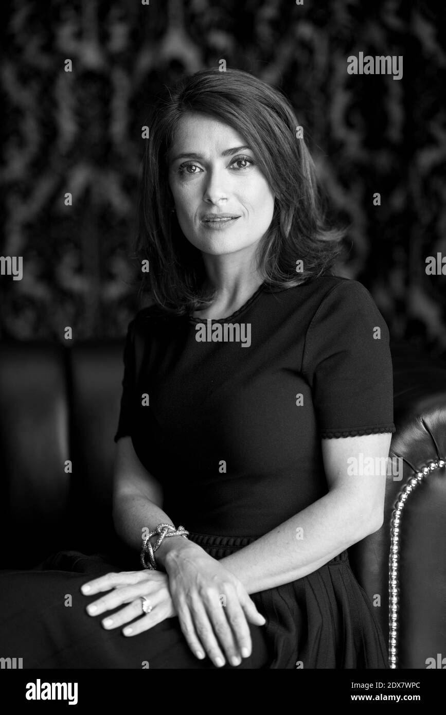 Salma Hayek poses for pictures during Toronto International Film ...