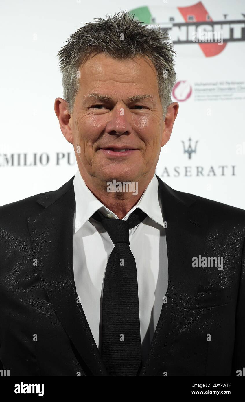 David Foster arrives for the Celebrity Fight Night at the Palazzo ...