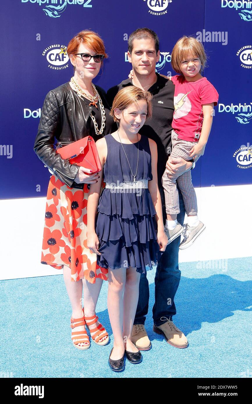 Molly Ringwald and her family attend the world premiere of Warner Bros ...