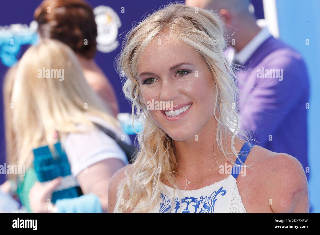 Bethany Hamilton attends the world premiere of Warner Bros Pictures and ...