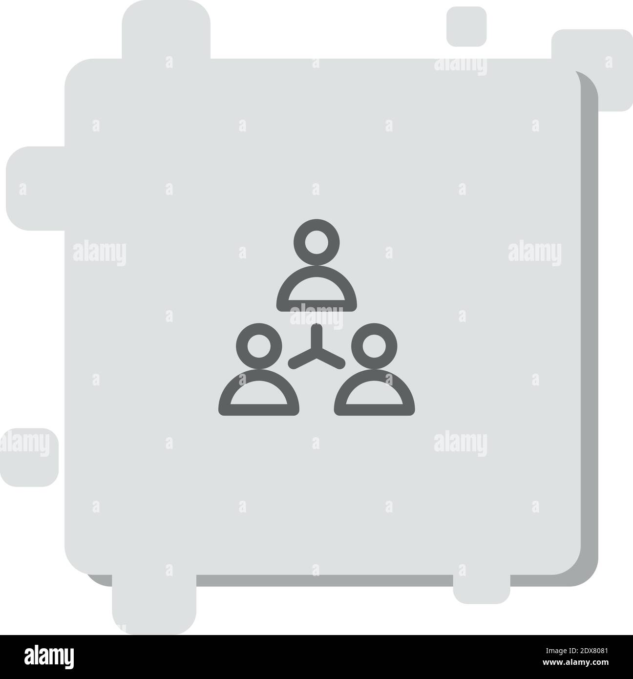 teamwork vector icon modern simple vector illustration Stock Vector ...