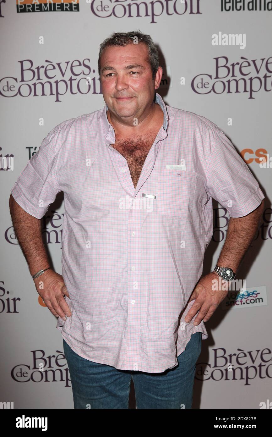 Laurent Gamelon attending the French Premiere of the Movie Breves de ...