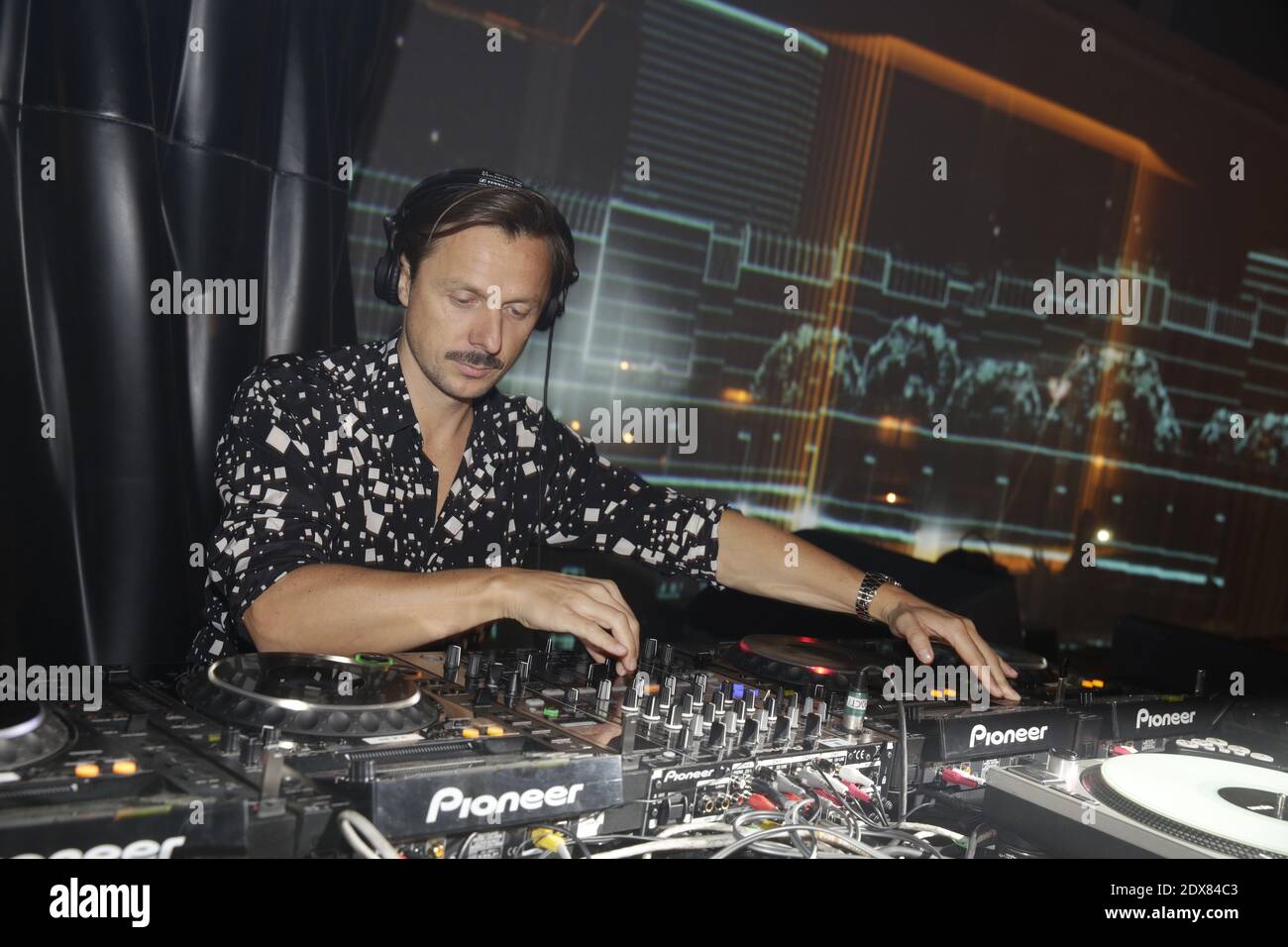 Martin Solveig djing during party to celebrate the 20th anniversary of ...