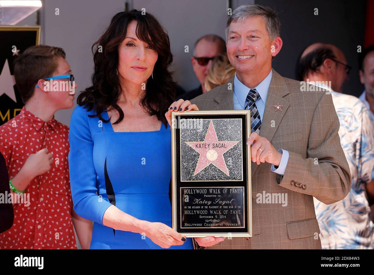 Katey Sagal attends the ceremony honoring her with a Star on The Hollywood Walk of Fame, in Los ...