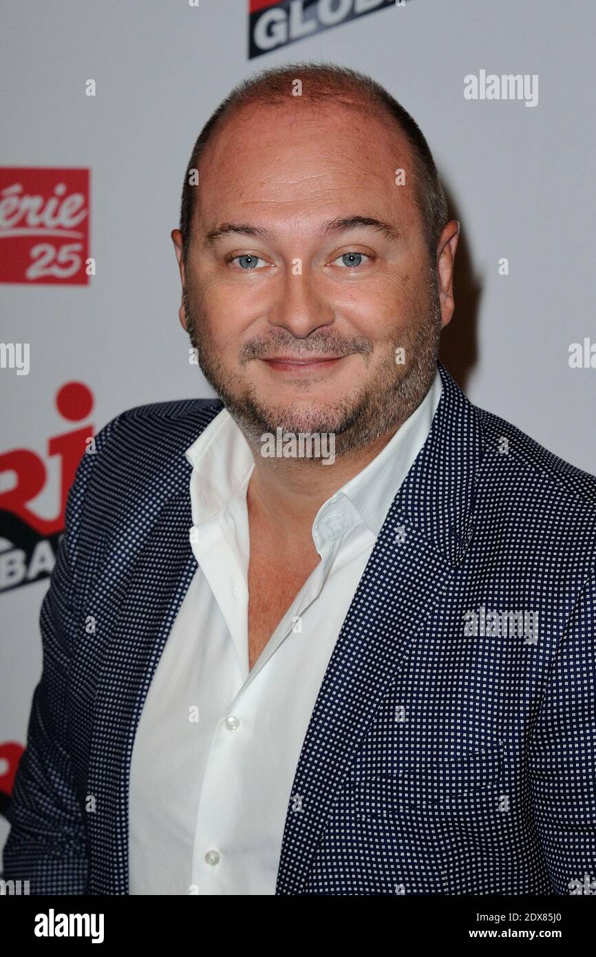 Sebastien Cauet attending the NRJ Rentree des Medias Press Conference ...