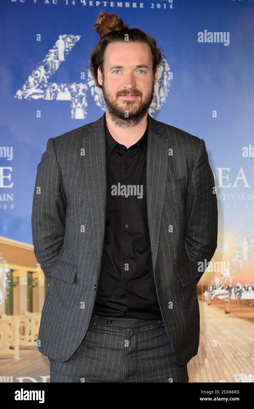 Mike Cahill posing at the 'I Origins' photocall as part of the 40th ...