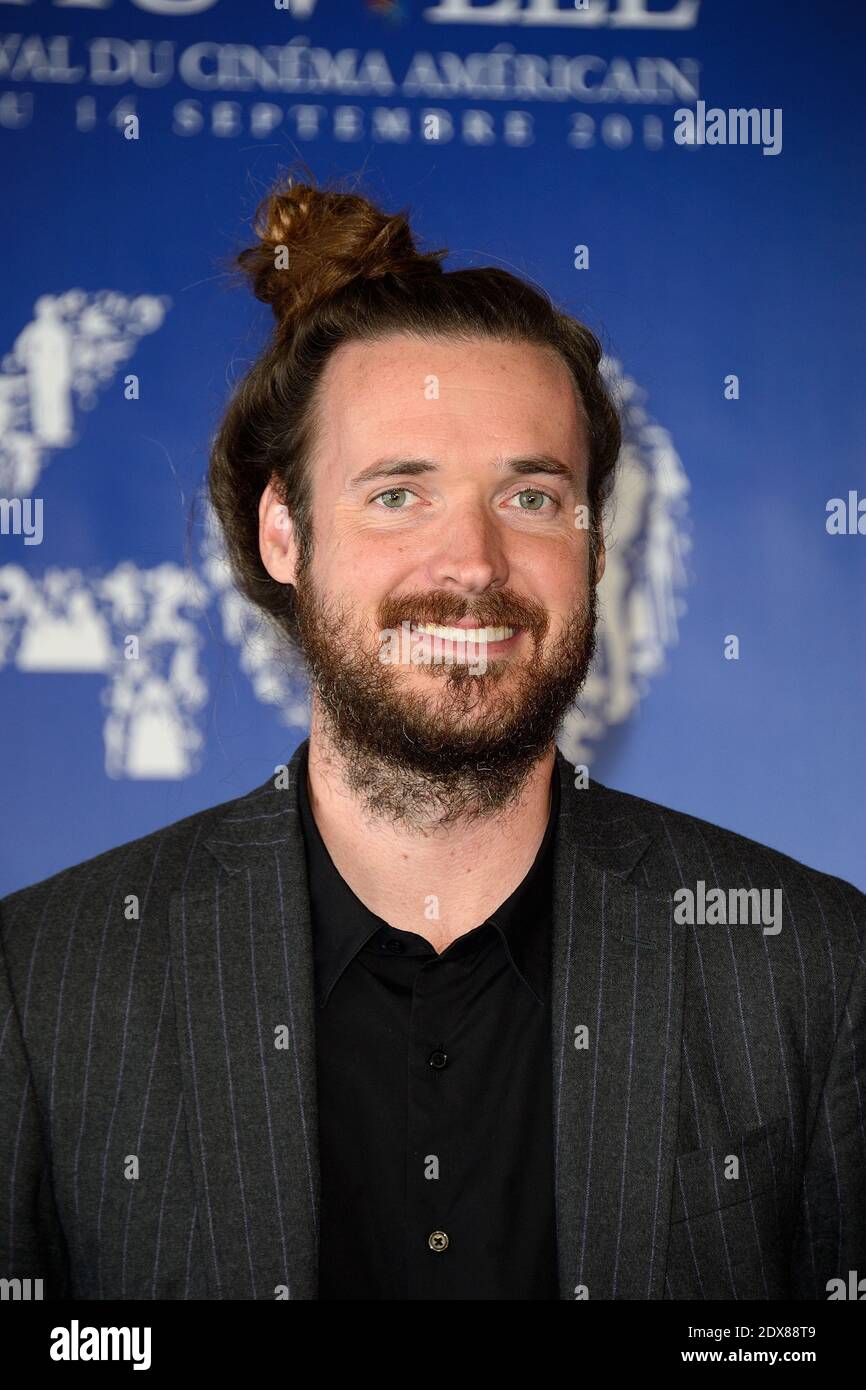 Mike Cahill posing at the 'I Origins' photocall as part of the 40th ...