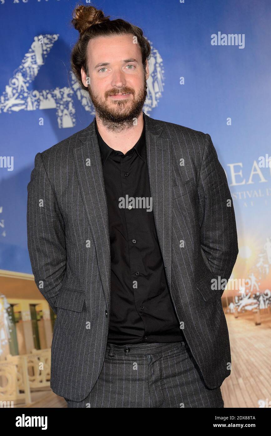 Mike Cahill posing at the 'I Origins' photocall as part of the 40th ...