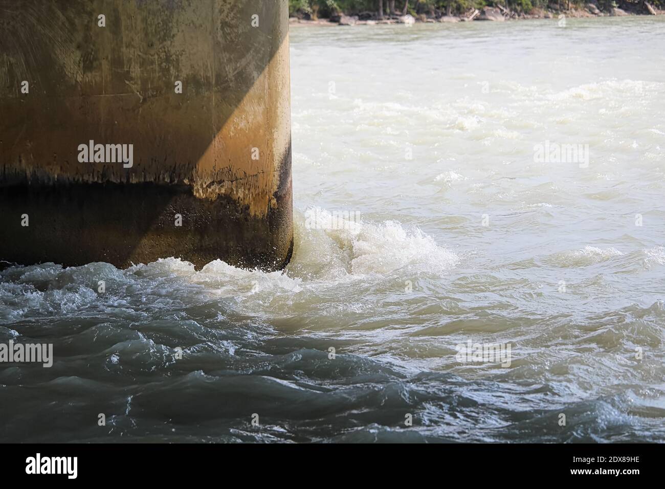 Dangerous water pillars hi-res stock photography and images - Alamy