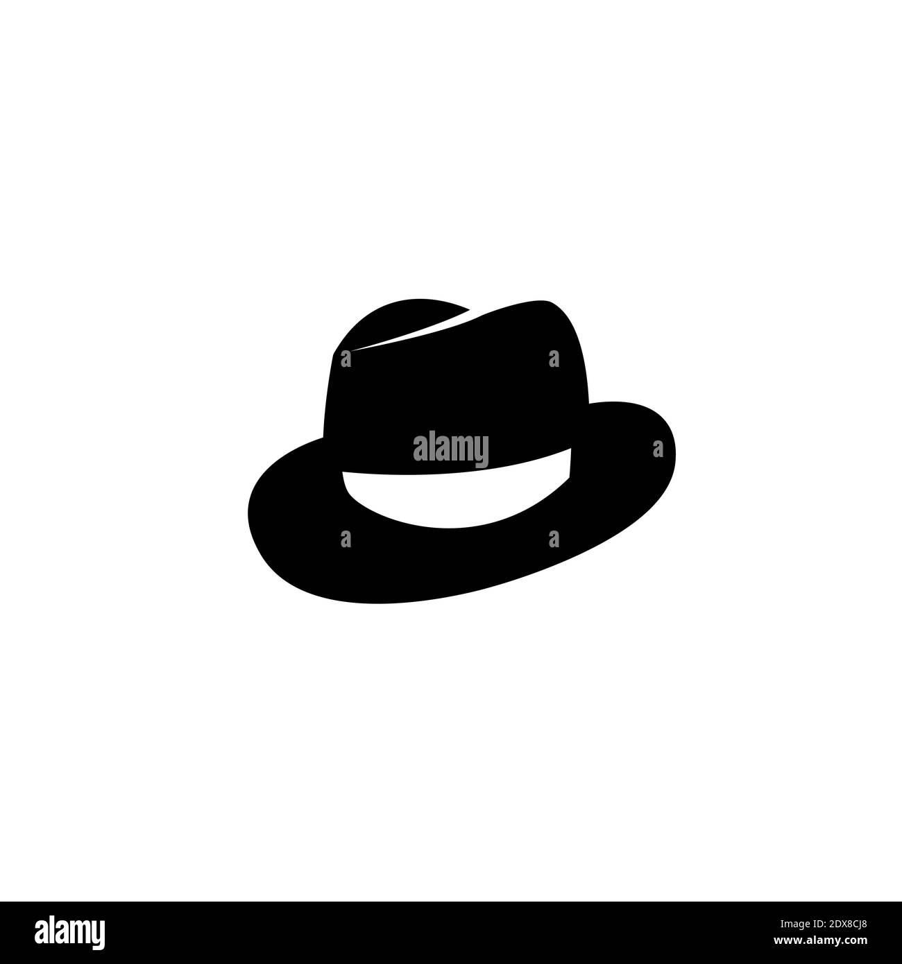 cowboy cap flat icon vector illustration Stock Vector Image & Art - Alamy