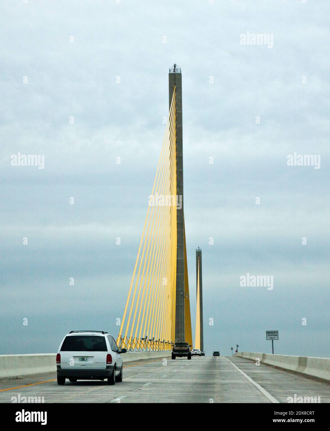Views of the Sunshine Skyway Bridge Stock Photo - Alamy