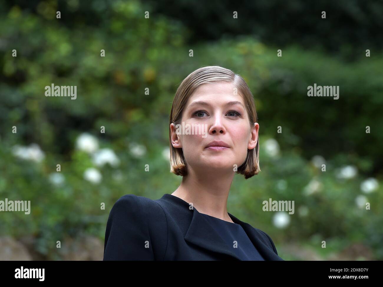 Actress Rosamund Pike attends the film 'Gone Girl' photocall in Rome ...