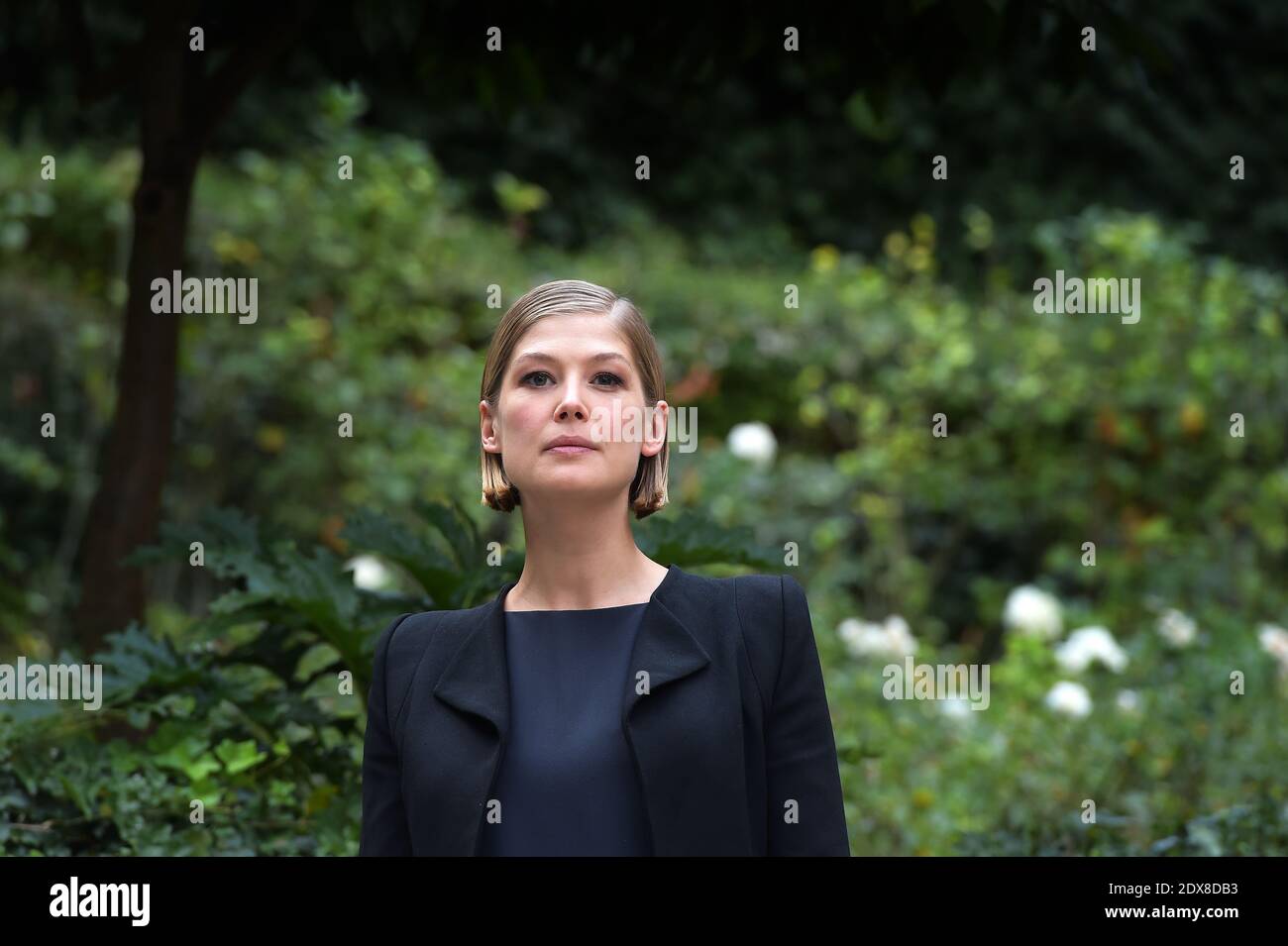 Actress Rosamund Pike attends the film 'Gone Girl' photocall in Rome ...