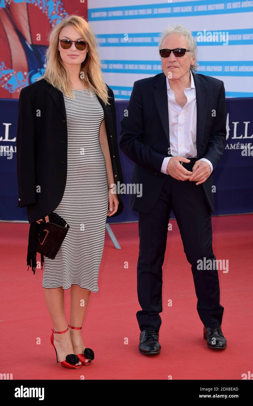 Abel Ferrara and his wife Nancy attending the screening of Pasolini as ...