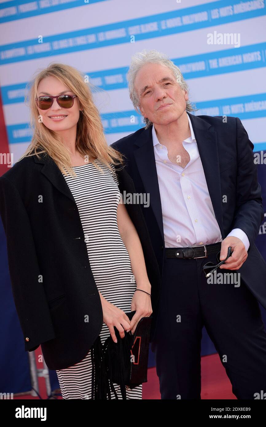 Abel Ferrara and his wife Nancy attending the screening of Pasolini as ...
