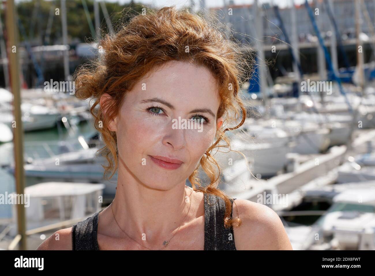 Mathilde Lebrequier attending the 16th Festival of TV Fiction in La ...