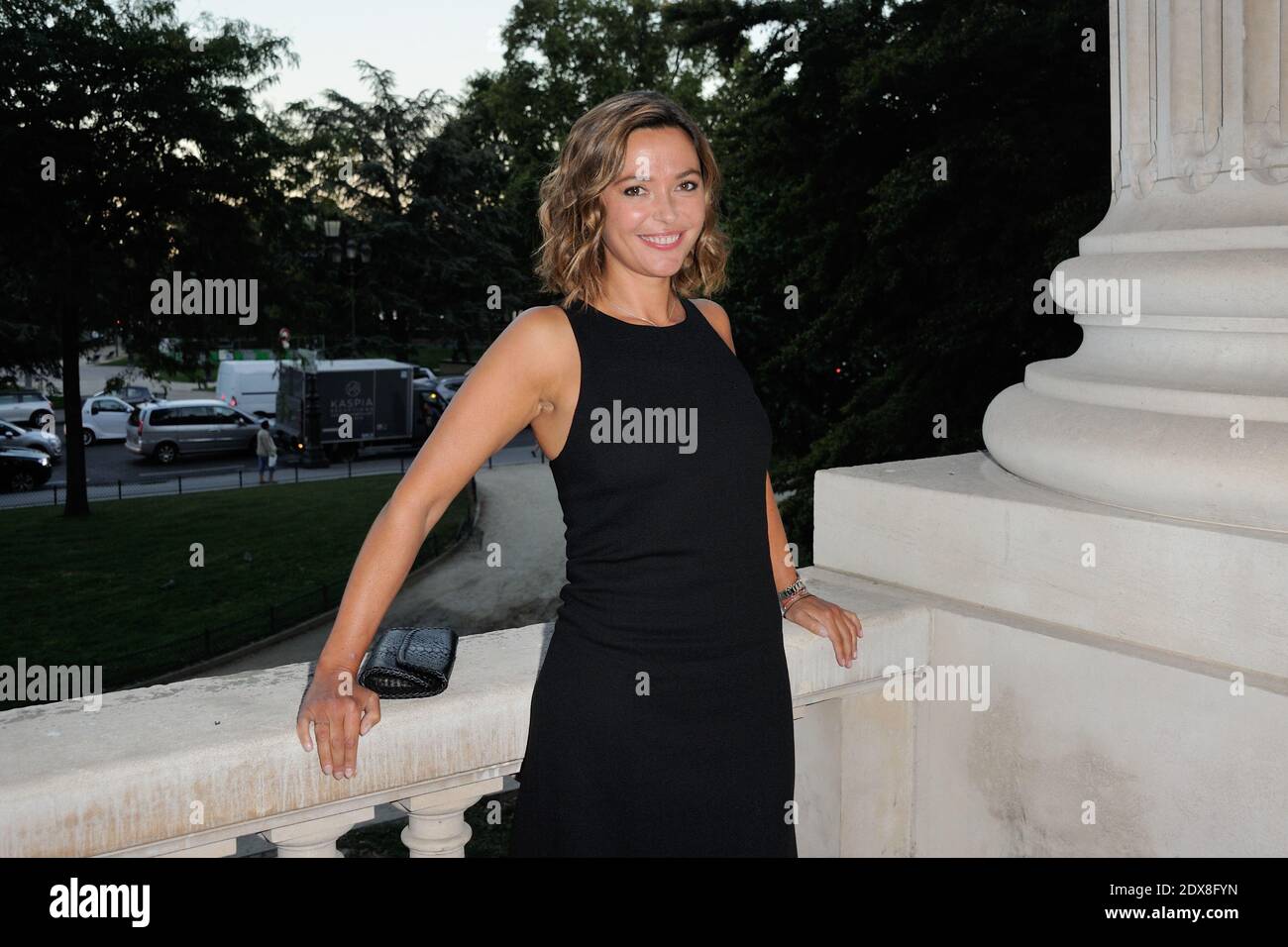 Sandrine Quetier attending Red Cross ( Croix Rouge ) 150th anniversary ...