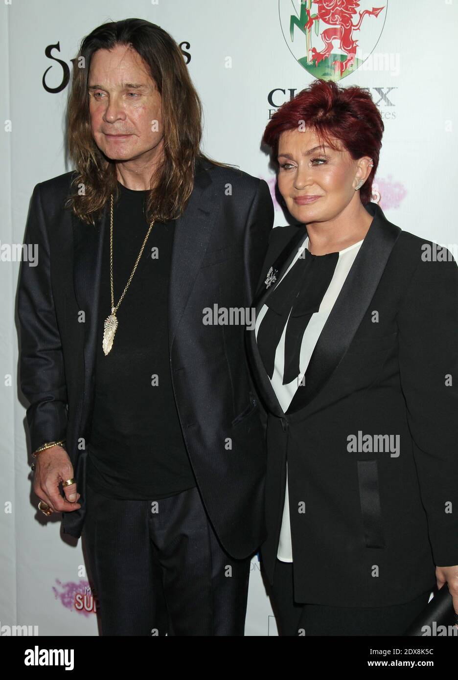Ozzy Osbourne, Sharon Osbourne attending the Brent Shapiro Foundation ...