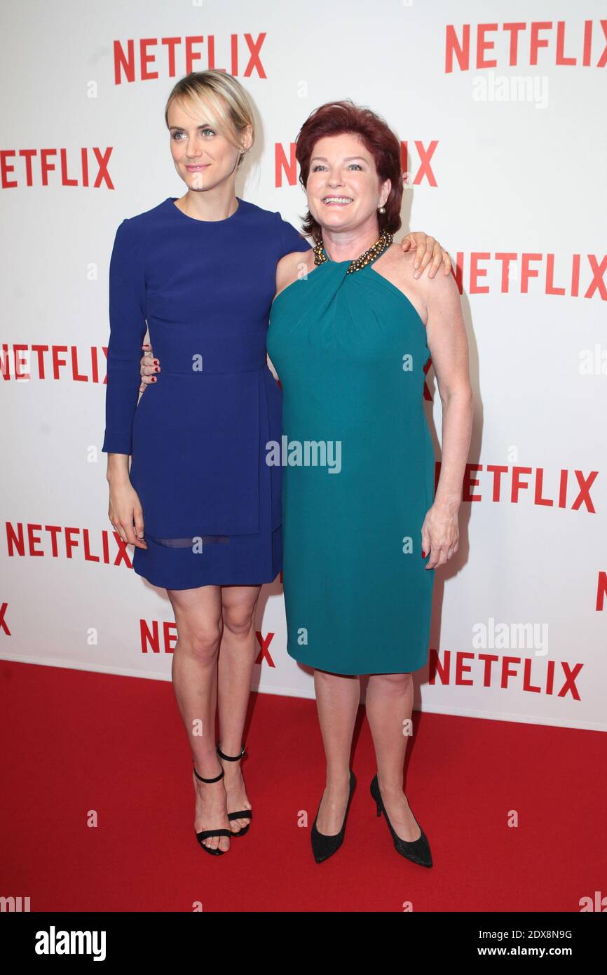 Taylor Schilling and Kate Mulgrew attending The Netflix launch party in ...