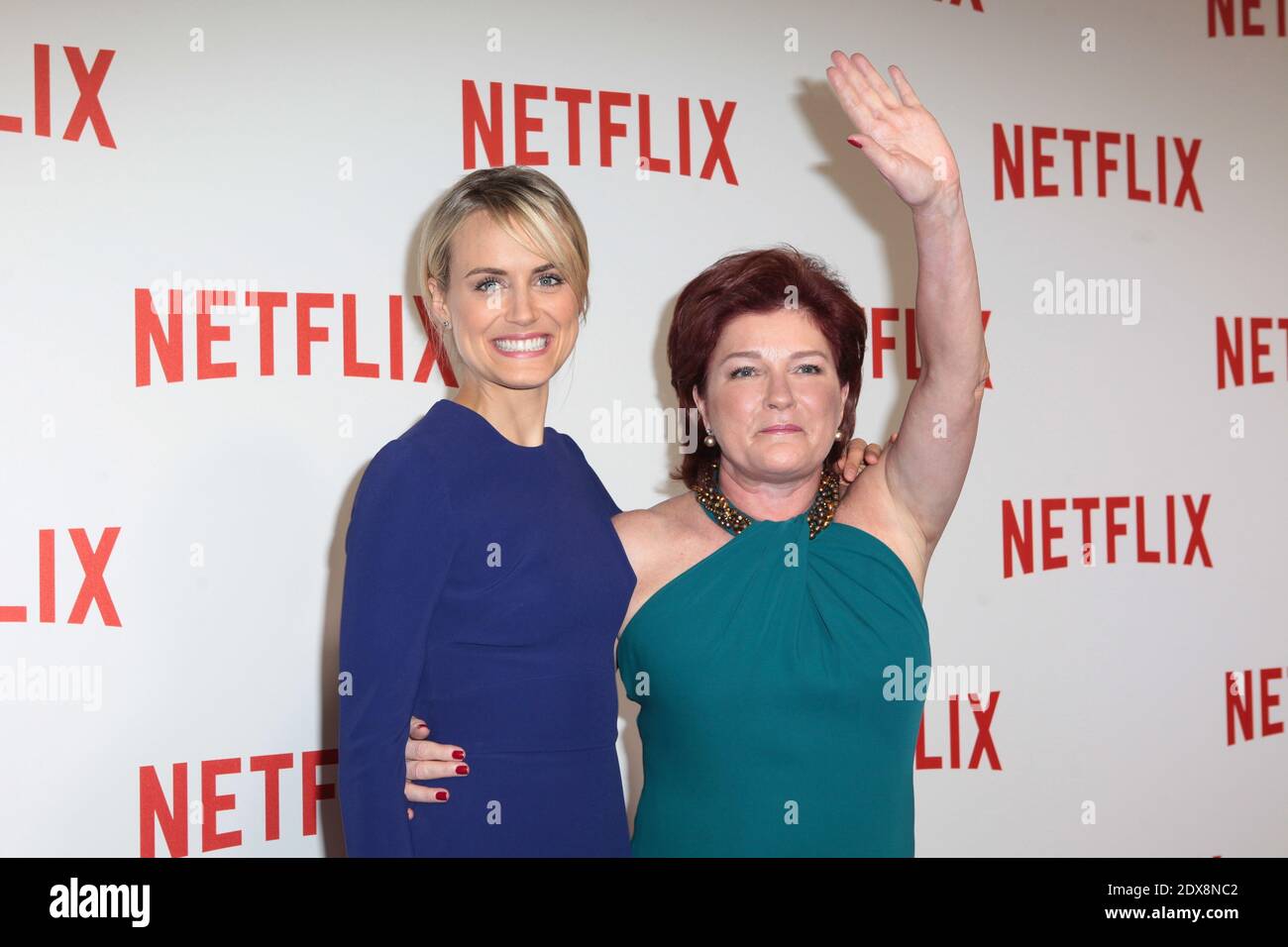Taylor Schilling and Kate Mulgrew attending The Netflix launch party in ...