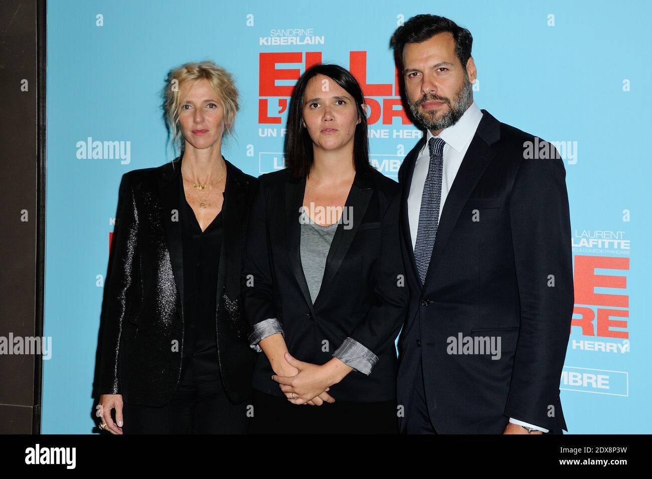 Sandrine Kiberlain, Jeanne Herry and Laurent Lafitte attending the Elle ...