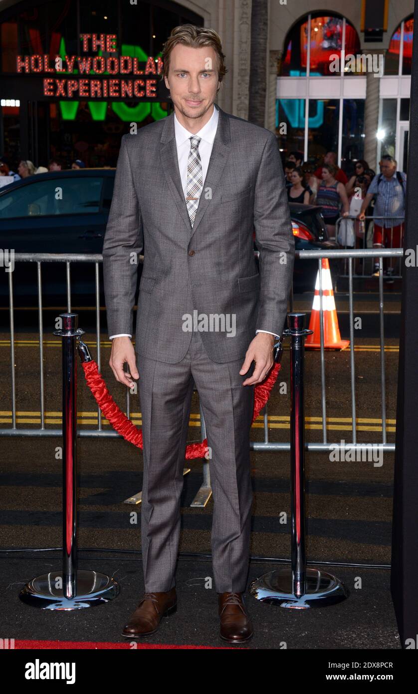 Dax Shepard arrives at the premiere of Warner Bros. Pictures This Is Where I Leave You at TCL ...