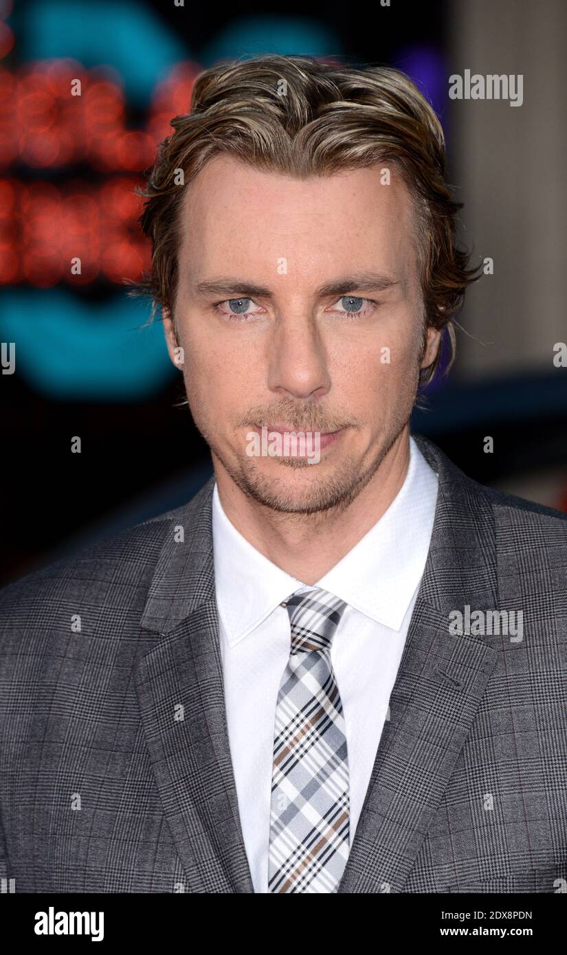 Dax Shepard arrives at the premiere of Warner Bros. Pictures This Is Where I Leave You at TCL ...