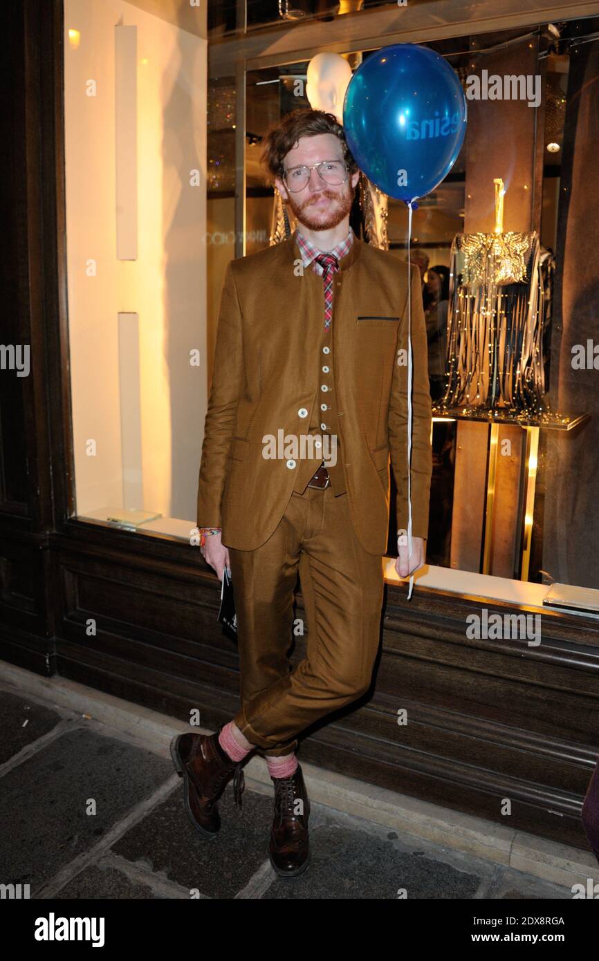 Geoffrey Bouin attending the Vogue Fashion Night in Paris, France on ...
