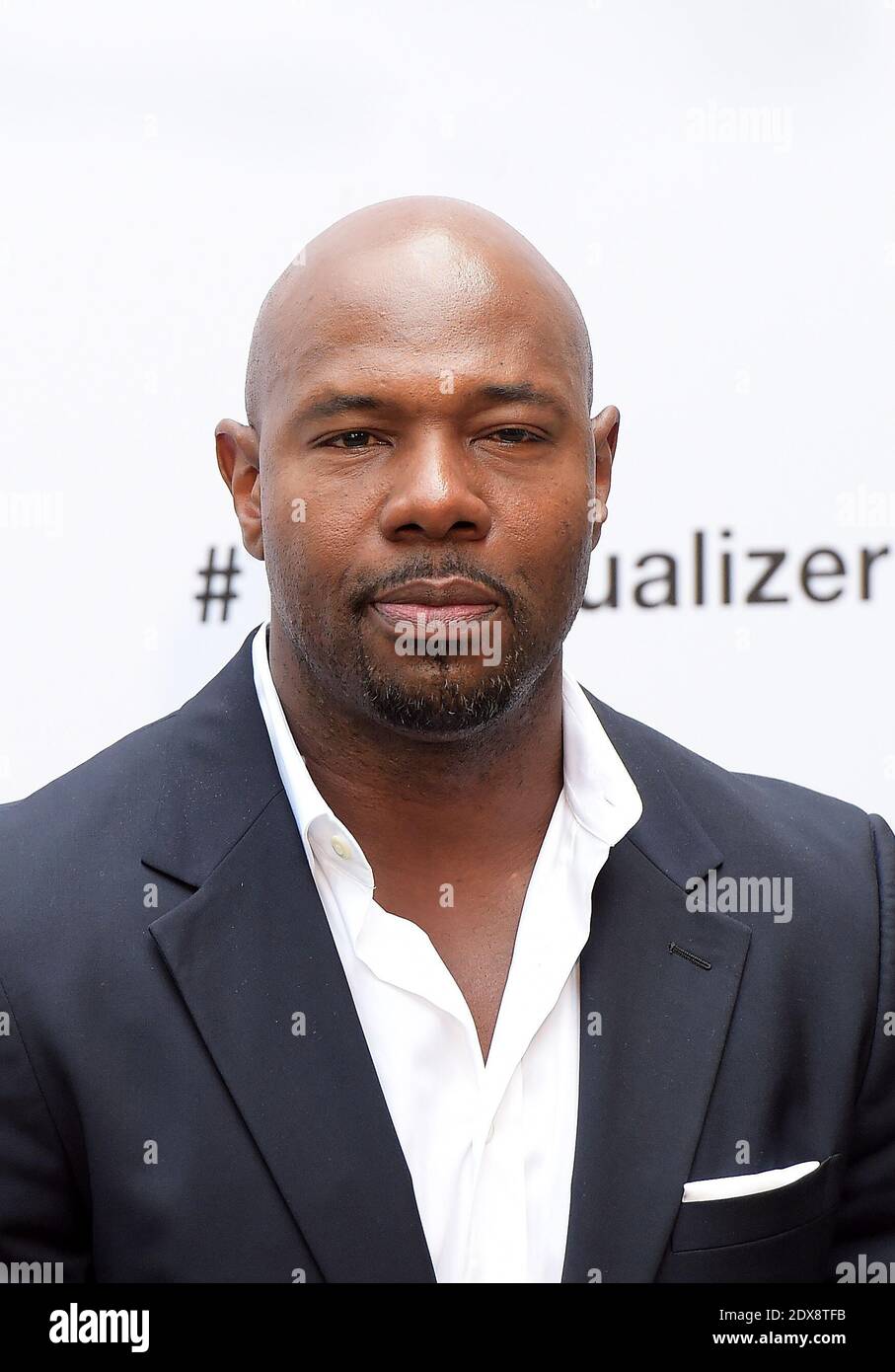 Director Antoine Fuqua attends the film 'The Equalizer' photocall in ...
