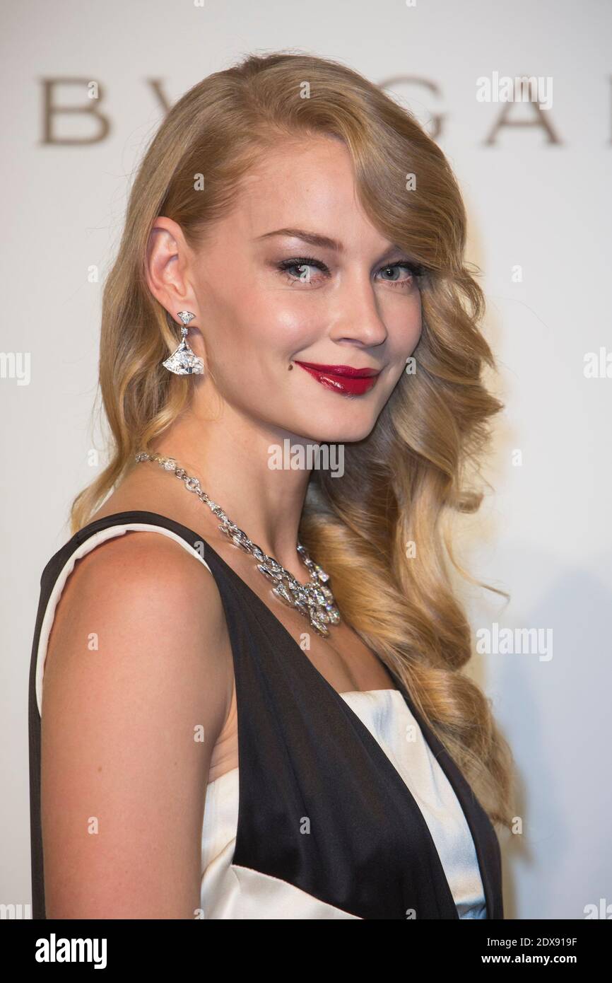 Svetlana Khodchenkova attending the Milan Fashion Week amfAR Gala held ...