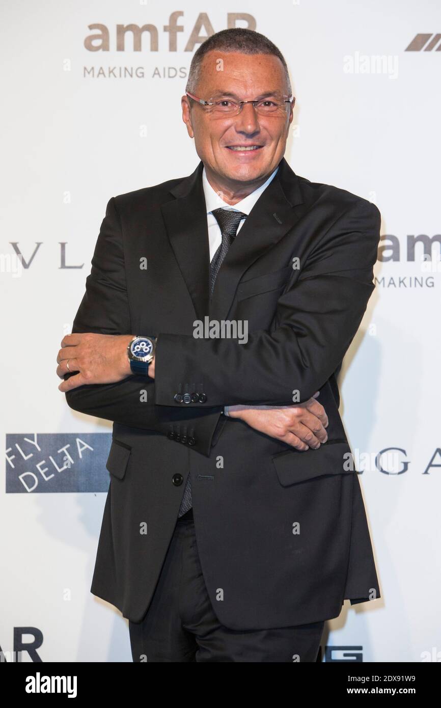 Jean-Christophe Babin, attending the Milan Fashion Week amfAR Gala held ...