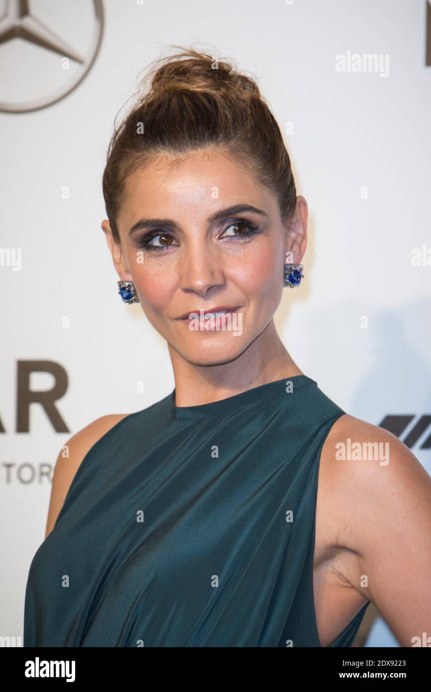 Clotilde Corau attending the Milan Fashion Week amfAR Gala held at the ...