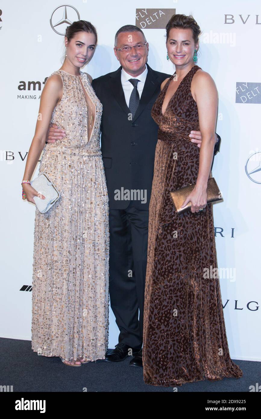 Amber Le Bon, Jean Christophe Babin, Yasmin Le Bon attending the Milan ...