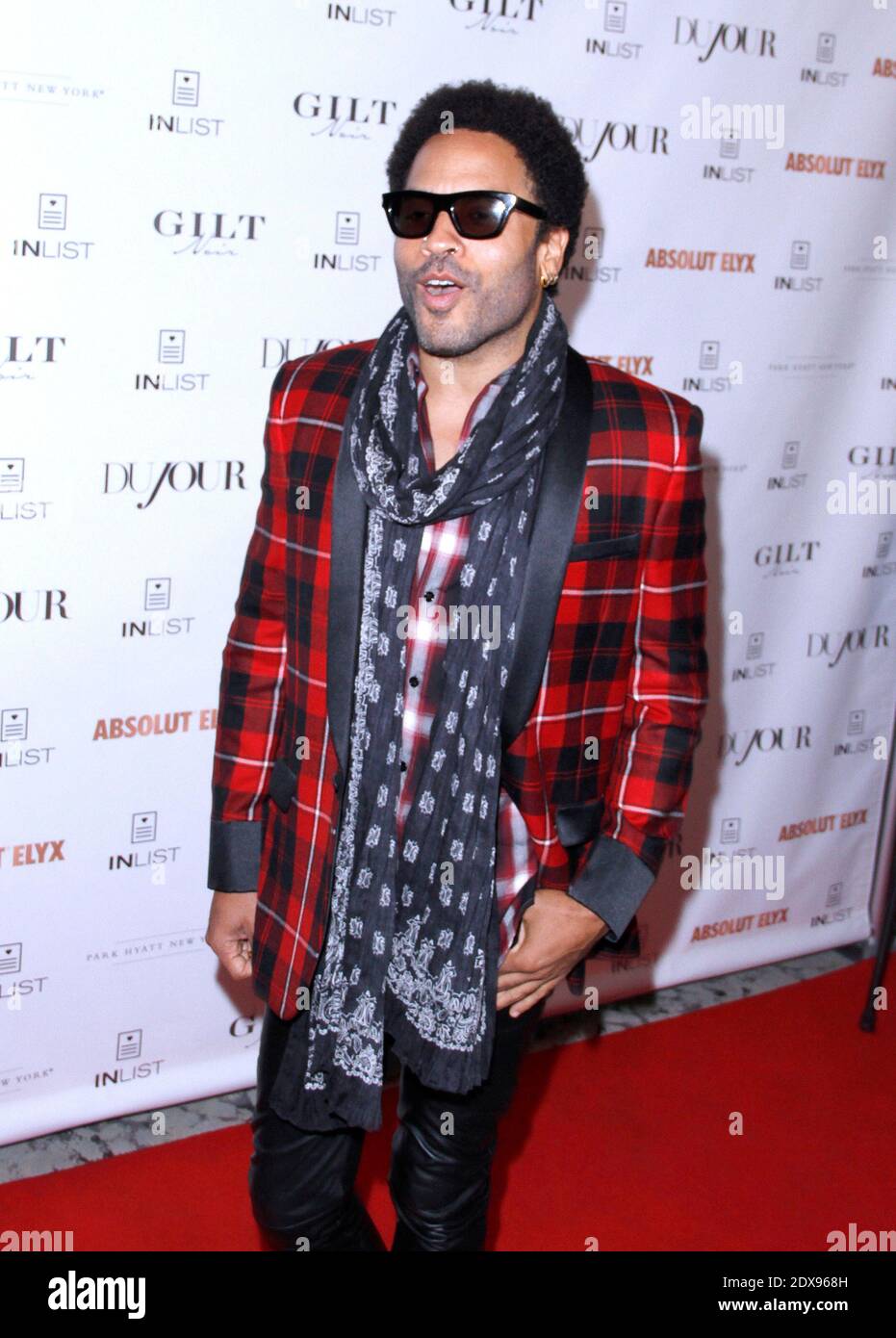 Lenny Kravitz appears to celebrate his Strut album release and DuJour ...