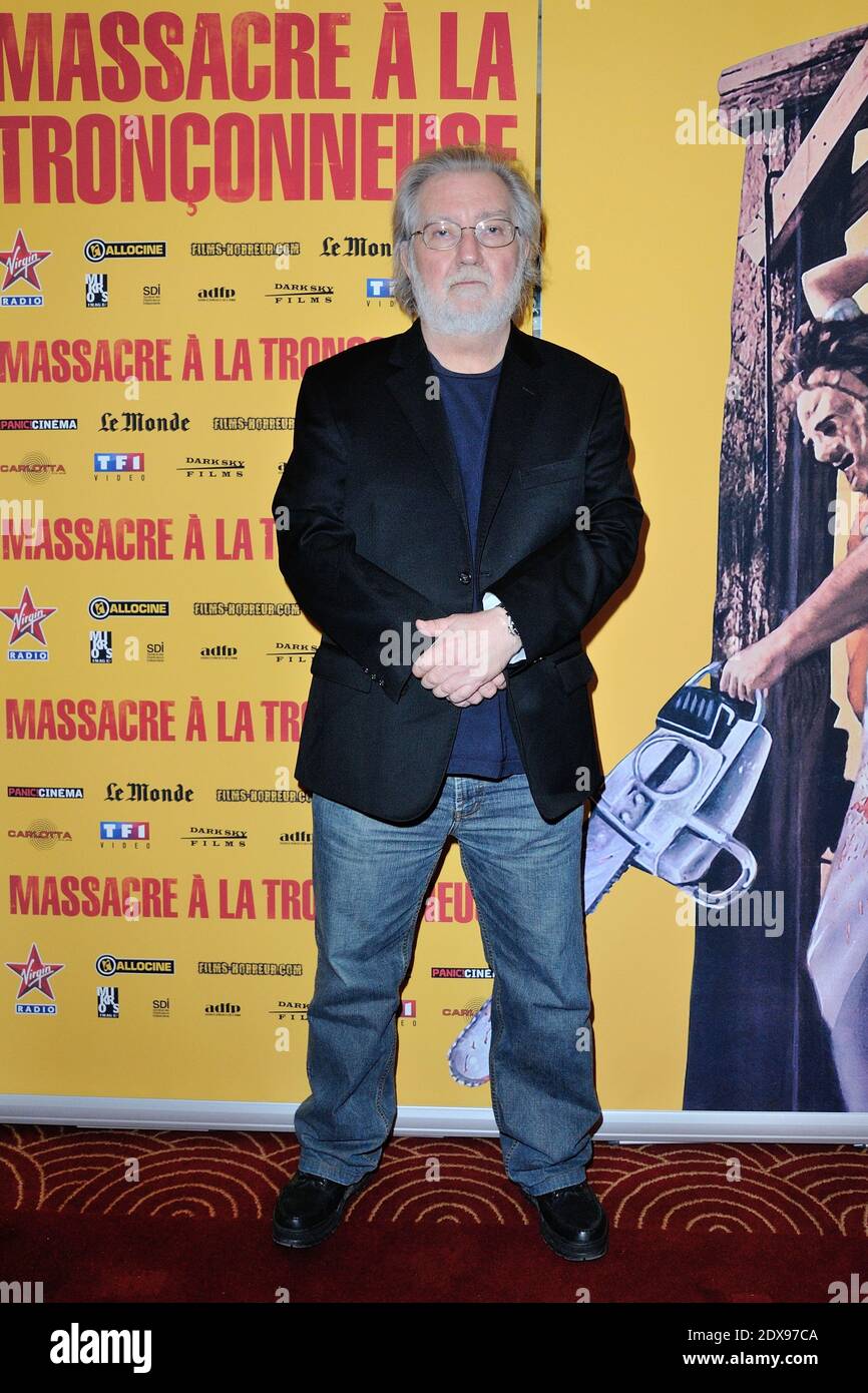 Director Tobe Hooper attending the Massacre a la Tronconneuse (The ...