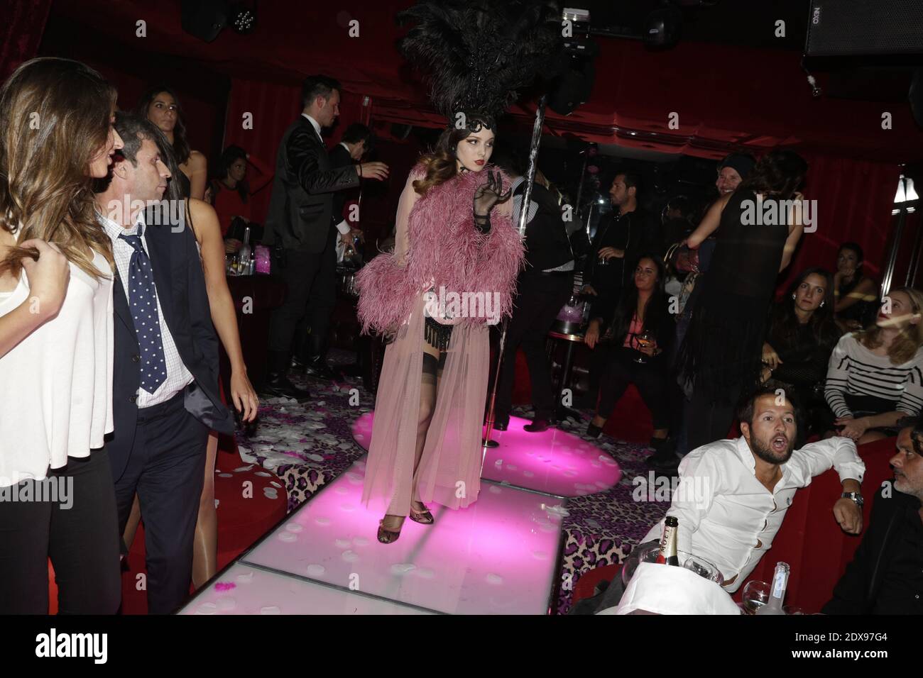 Exclusive - Scarlett Diamond attending the New 'Pink Paradise' Opening ...