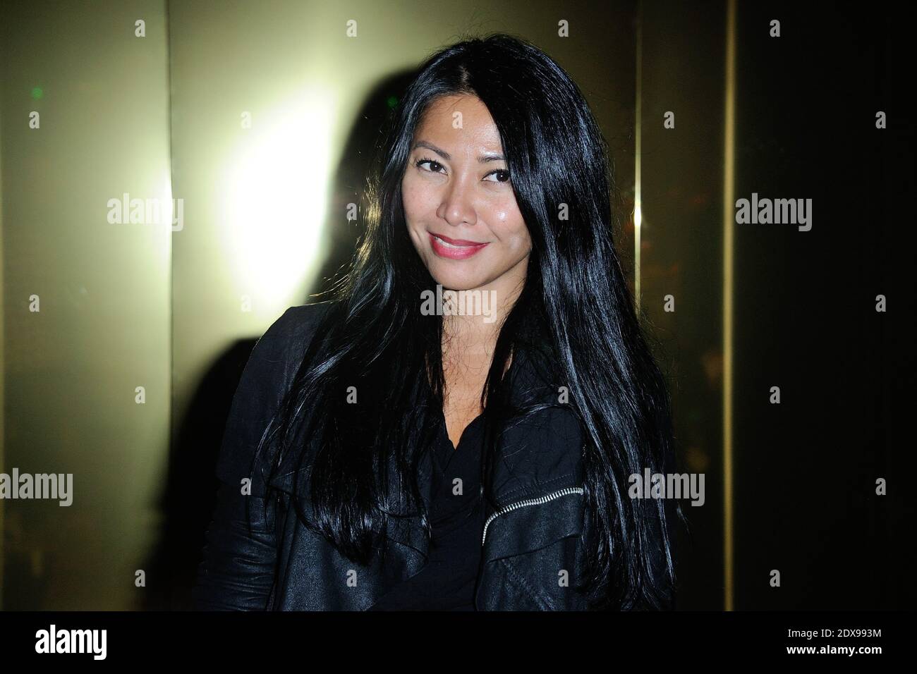 Anggun attends Guy Laroche Spring-Summer 2015 Ready-To-Wear collection ...