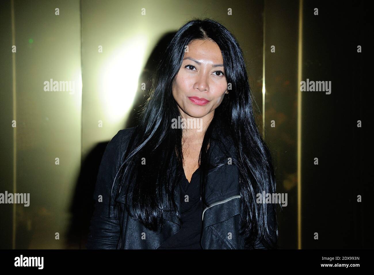 Anggun attends Guy Laroche Spring-Summer 2015 Ready-To-Wear collection ...