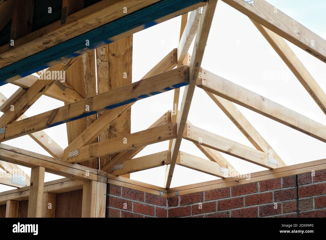 Triangle roof support hi-res stock photography and images - Alamy