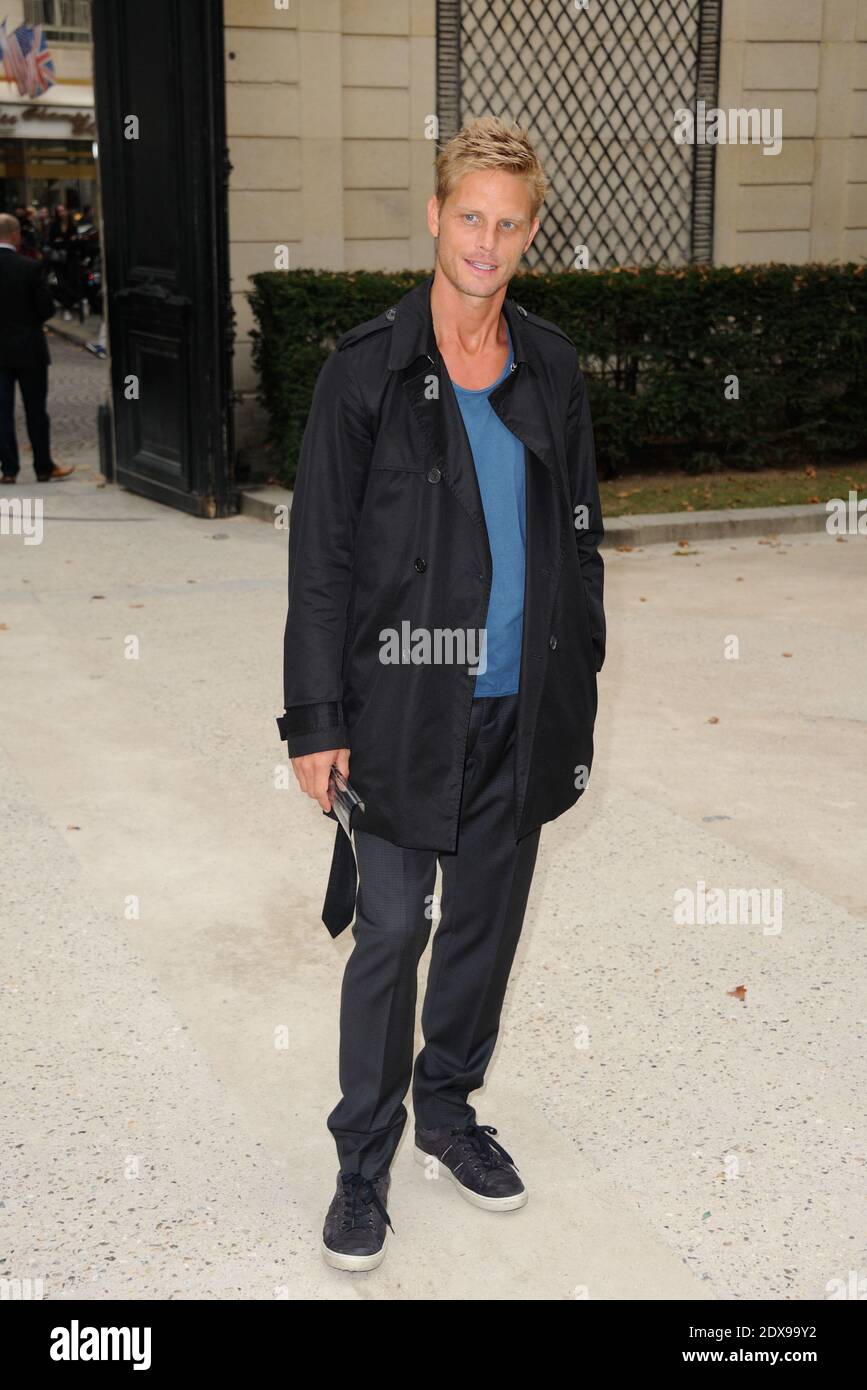 Arnaud Lemaire attending Alexis Mabille's Spring-Summer 2015 Ready-To ...