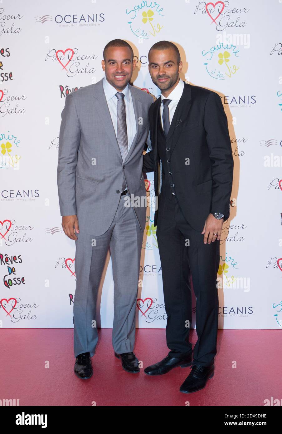 Tony Parker and his brother Pierre Parker at the 9th annual 'Par Coeur ...