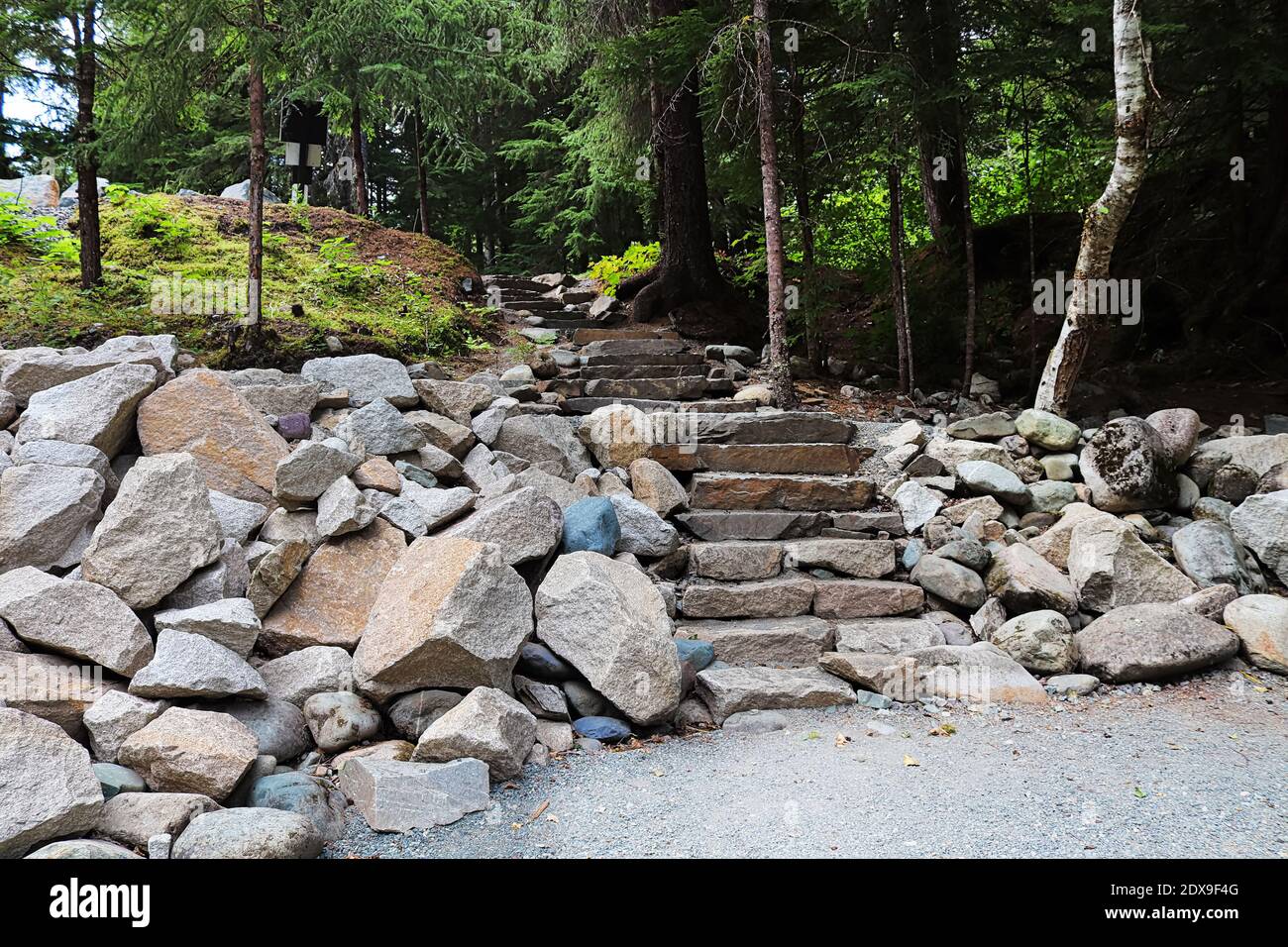 Stepping stones path pathway hi-res stock photography and images - Alamy