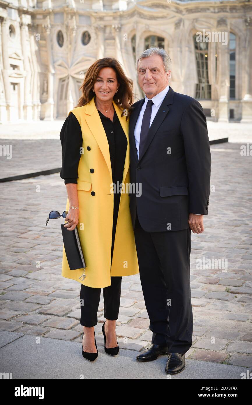 Katia Toledano and Sidney Toledano arriving at the Dior Spring-Summer ...