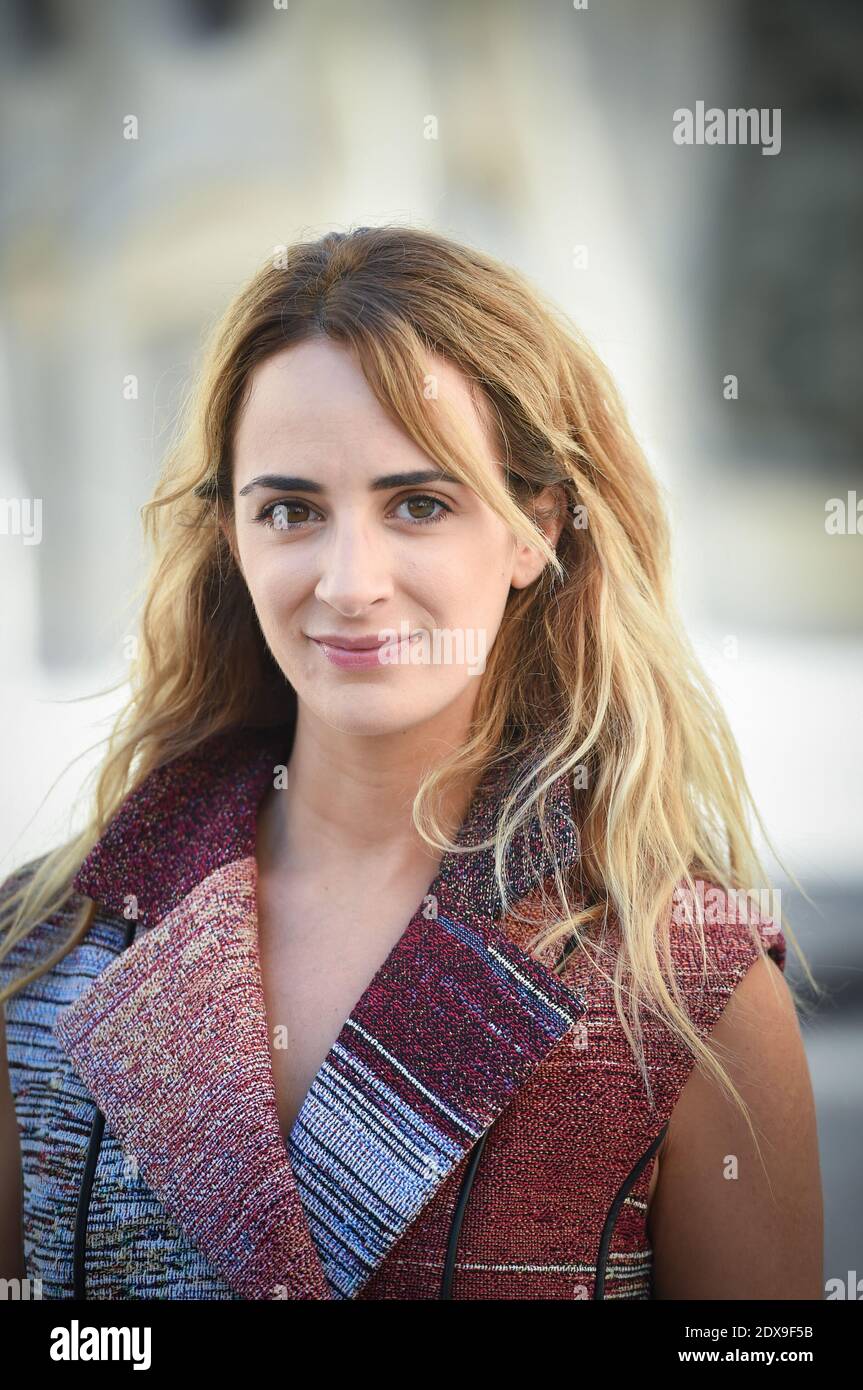 Natasha Niedzielski arriving at the Dior Spring-Summer 2015 Ready-To ...