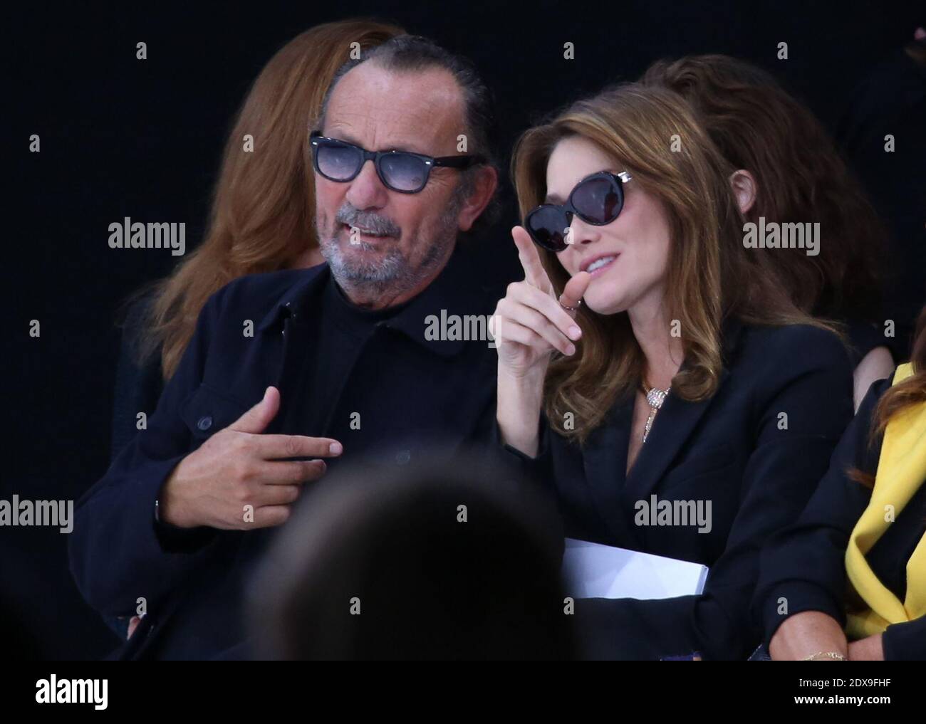 Carla Bruni, Marion Cotillard and Dakota Fanning in the front row at ...