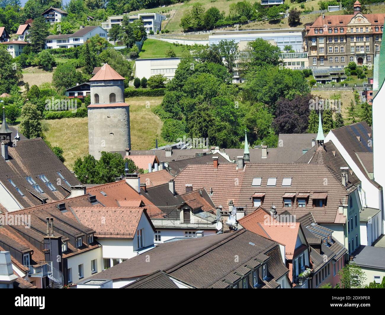 Austria vorarlberg feldkirch old town hi-res stock photography and ...