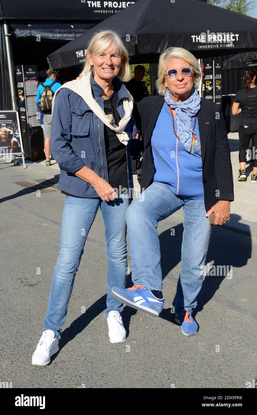 Veronique during the new concept "THE PROJECT IMMERSIVE FITNESS" The ...